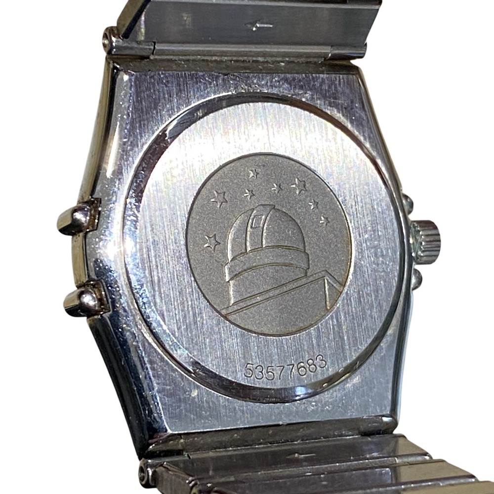Ladies Omega Constellation Stainless Steel Wristwatch. Inside case ...