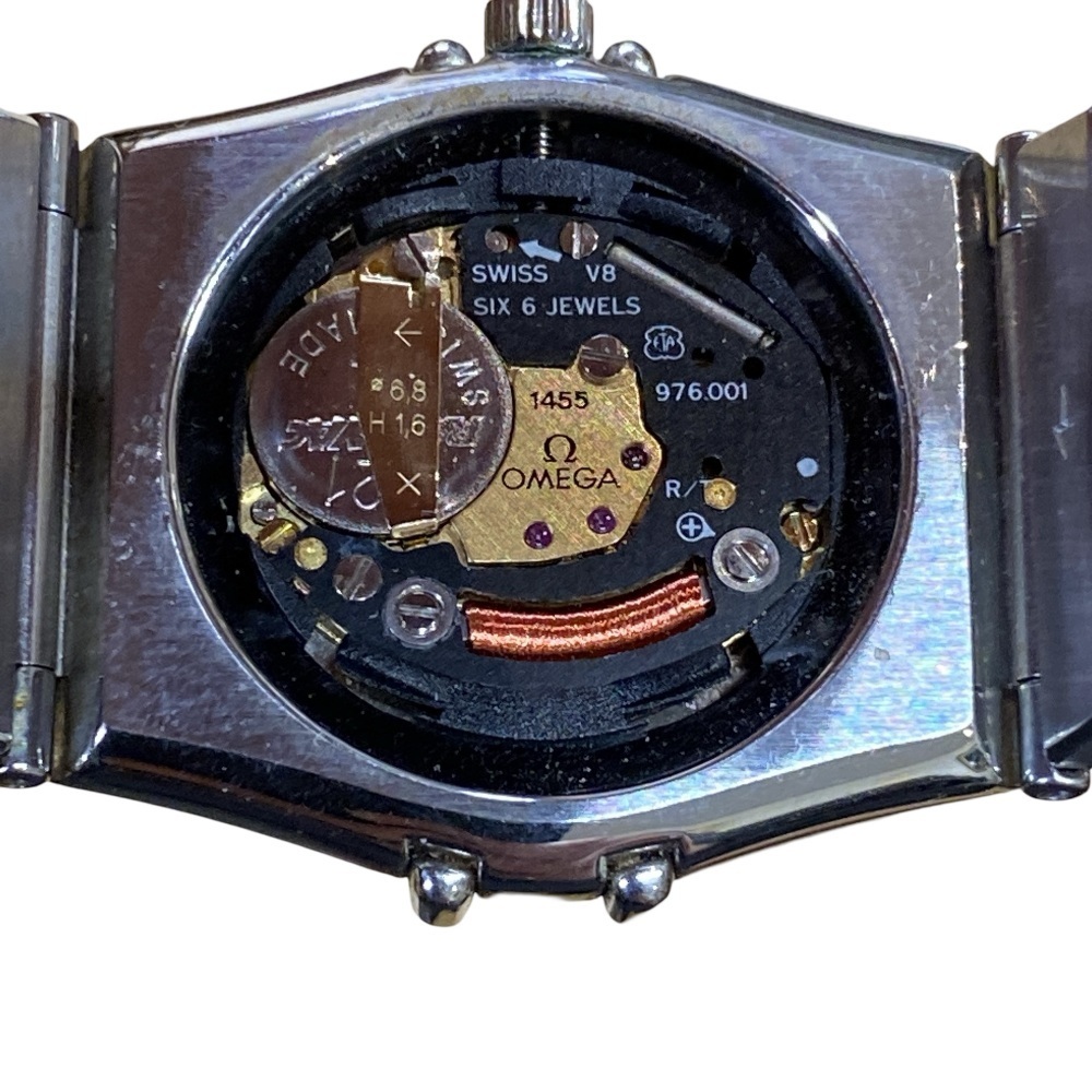 Ladies Omega Constellation Stainless Steel Wristwatch. Inside case ...