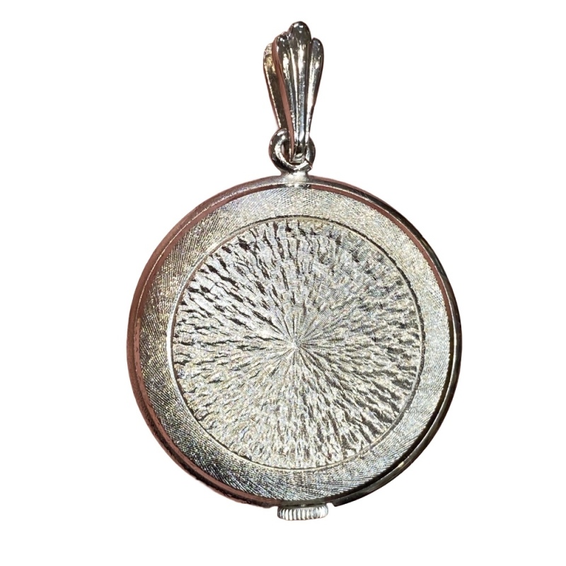 Vintage Bucherer Ladies 17 Jewel Swiss Fob Watch. Engine turned ...