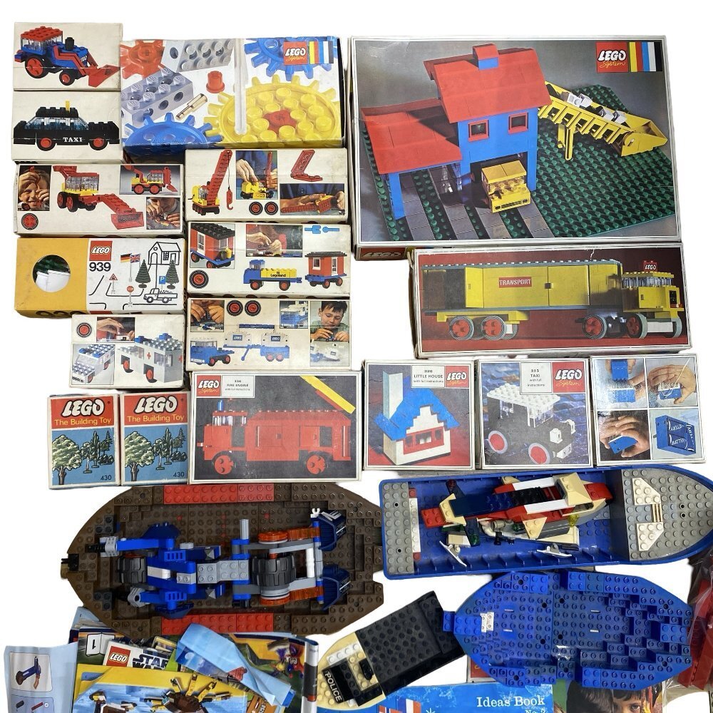 Large Collection of Boxed circa 1970 Vintage LEGO sets, plus two large ...