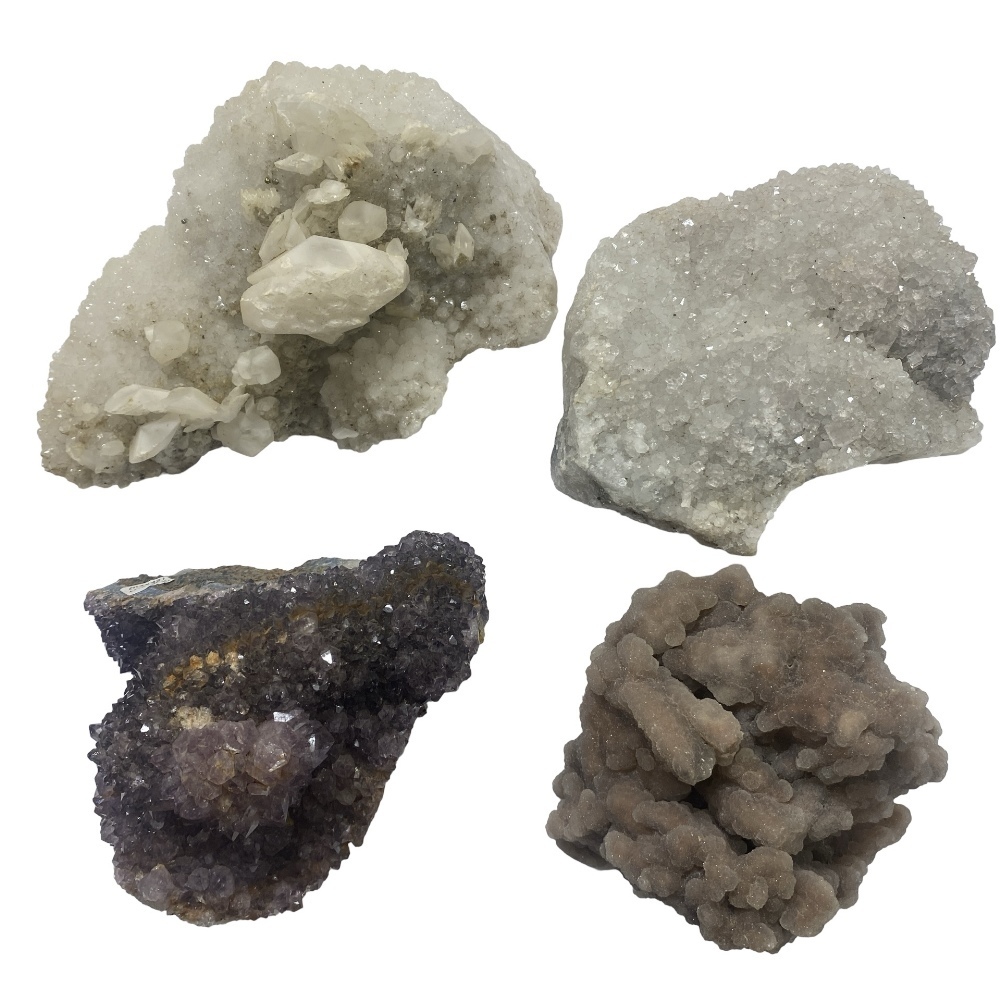 Four Large Mineral Crystal Specimens including rare Youngite. Large ...