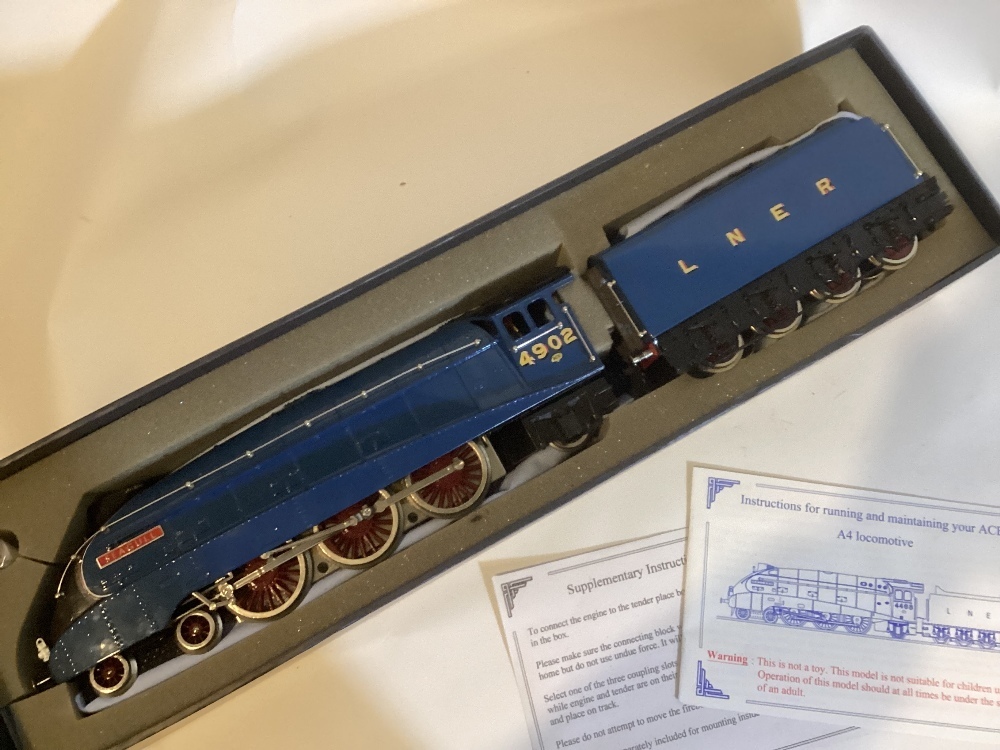 ACE Trains boxed Blue Seagull loco and tender modelled Mallard pre war ...