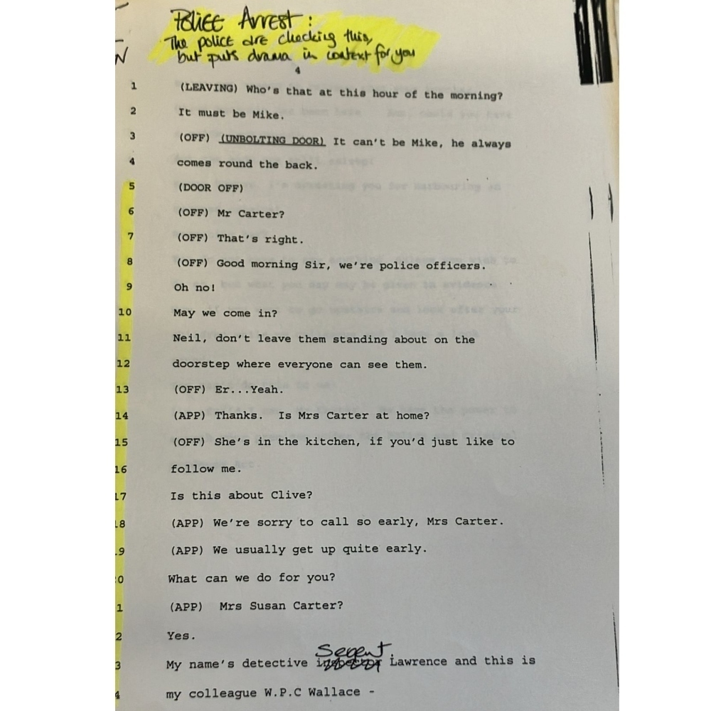 The Archers. Excerpts from the original The Archers script 1993 ...