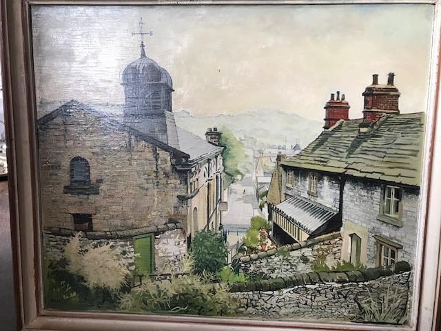 Bert Broomhead (British, 20th Century), a view of Bakewell, Derbyshire ...