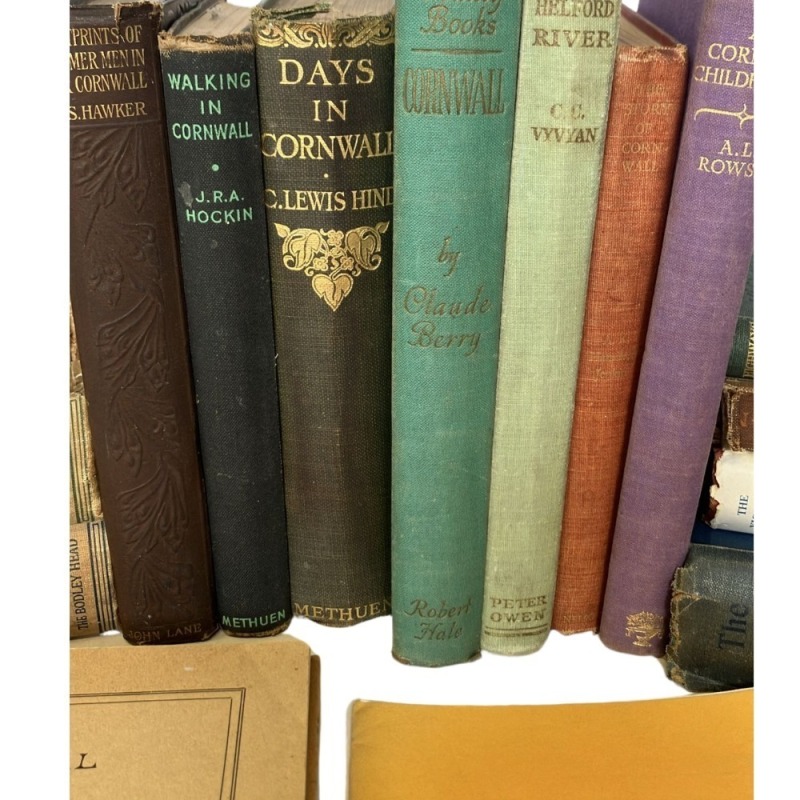 Roland Morris collection. 18 Books relating to Cornwall to R.S Hawker ...