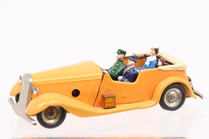 Triang Minic: An unboxed clockwork, Triang Minic, Pre-War Tourer with ...