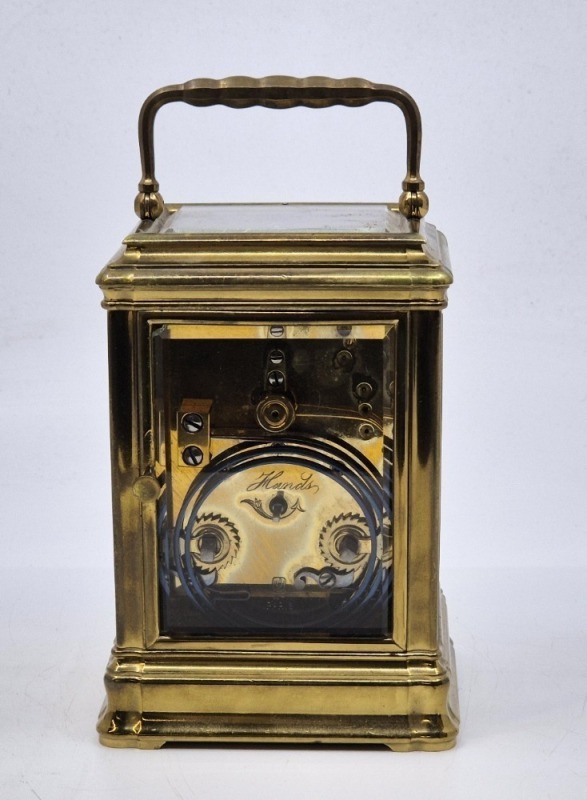 A late 19th/early 20th century Henry Jacot (Paris) French brass ...