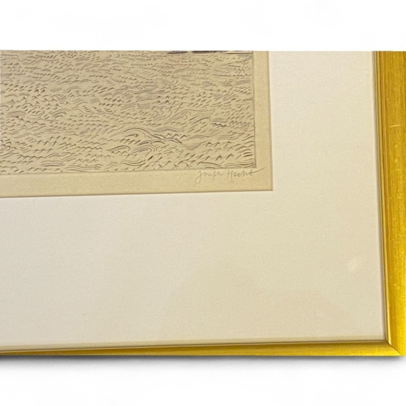 Joseph Hecht (Polish, 1891 - 1951) London Bridge Engraving 31/100 ...