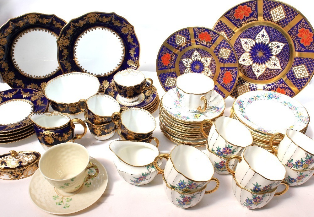 A selection of mixed Royal Crown Derby to include various patterns ...