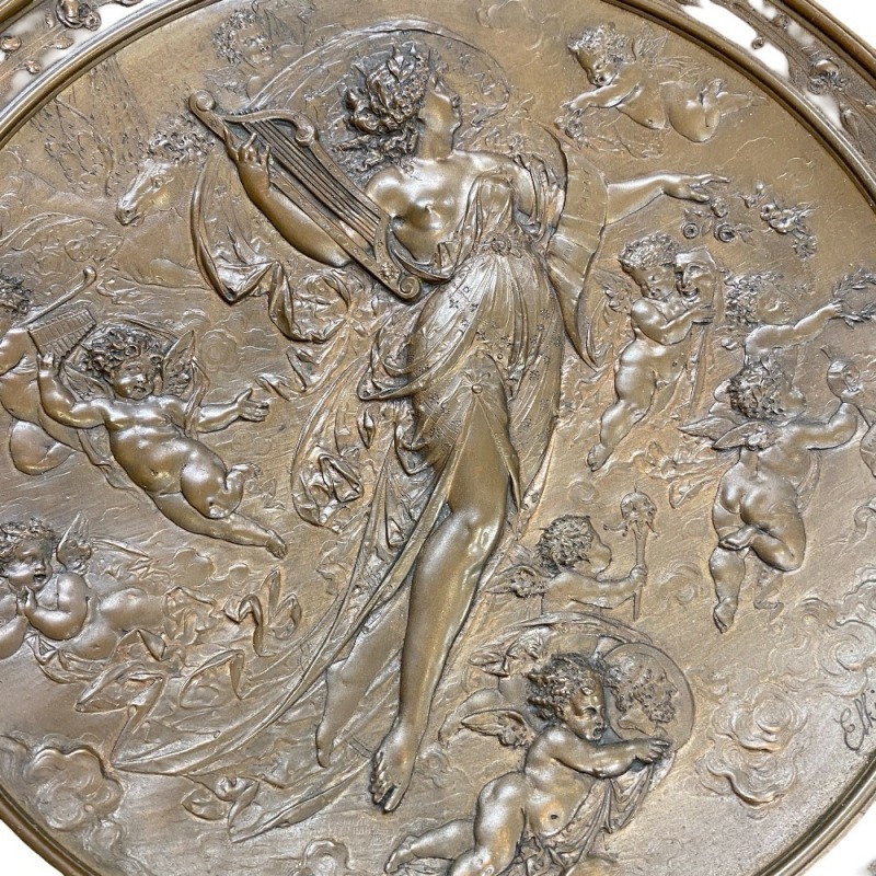 Leonard Morel-Ladeuil (1820-1888) for Elkington electrotype bronzed ...