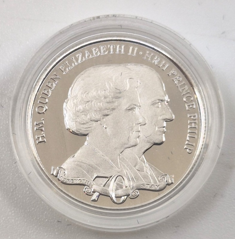 An Elizabeth II Gibraltar 2017 The Platinum Wedding Anniversary ...