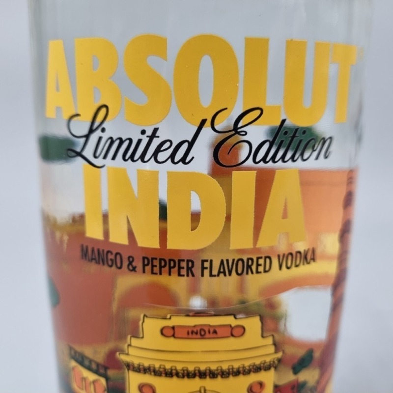 Absolut India #1 Limited Edition Mango & Pepper Flavoured Vodka. Bottle ...