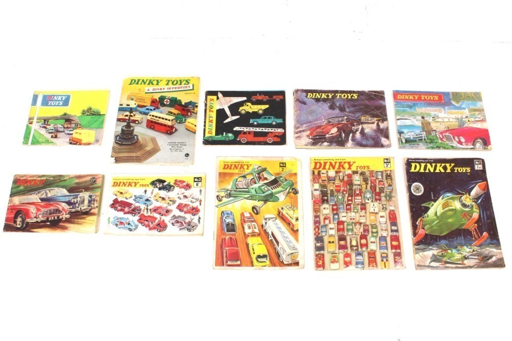 Dinky: A collection of seventeen Dinky Toys catalogues, examples from ...