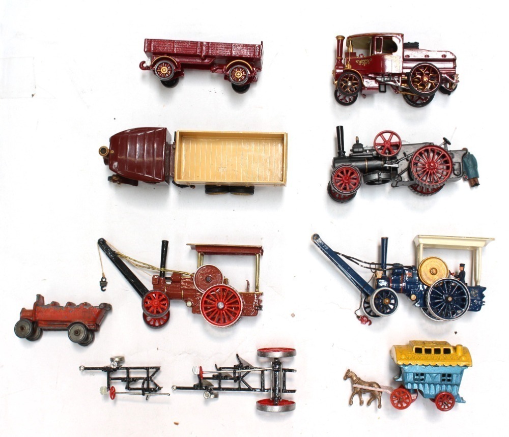 Kits: A collection of assorted built white metal diecast kits of ...