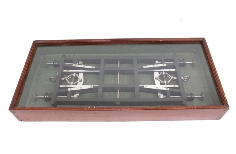 Model Railway: A cased display model, believed to be of a rolling stock ...