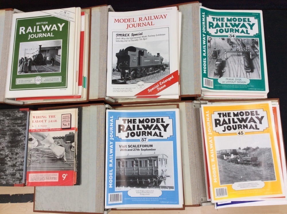A collection of assorted Model Railway Journal magazines. (one box)