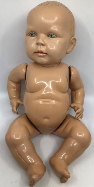 Vintage Doll: Fairylite Baby Blue Eyes Junior, 16” celluloid Doll with ...