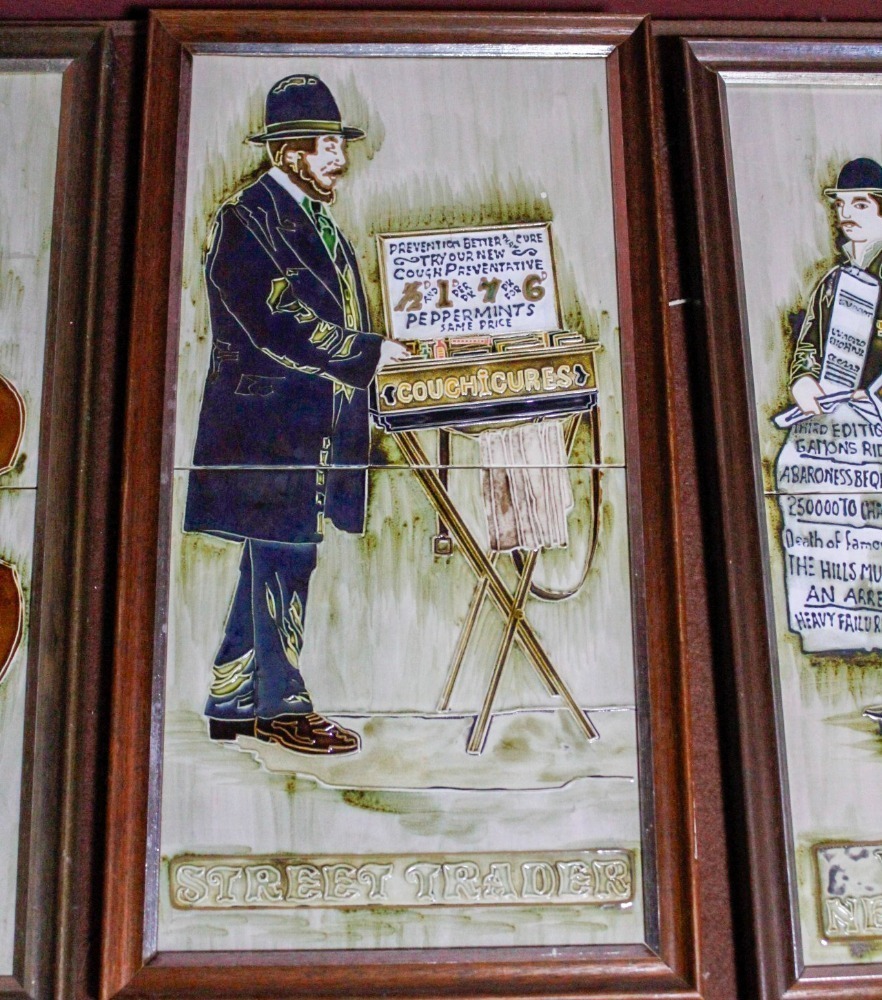 4 frames ceramic tiles by tunstall tile works