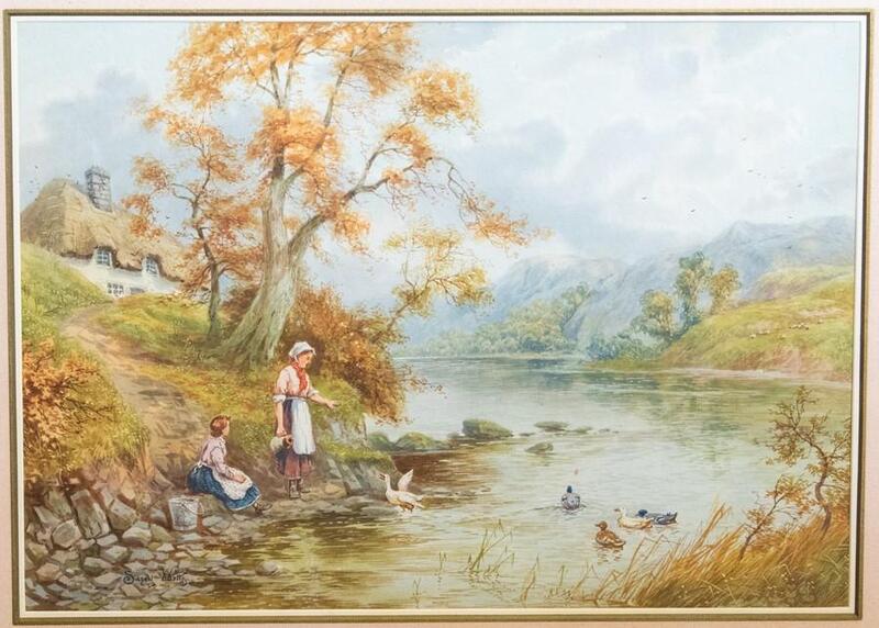 Sidney Watts (British, 1900), A Welsh Steam; On The Brecon Beacons; A ...