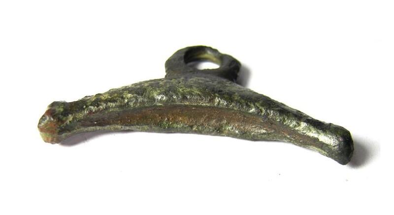 Iron Age Woad Grinder. Circa 100 BC - 100 AD. Copper-alloy, 18.60 grams ...