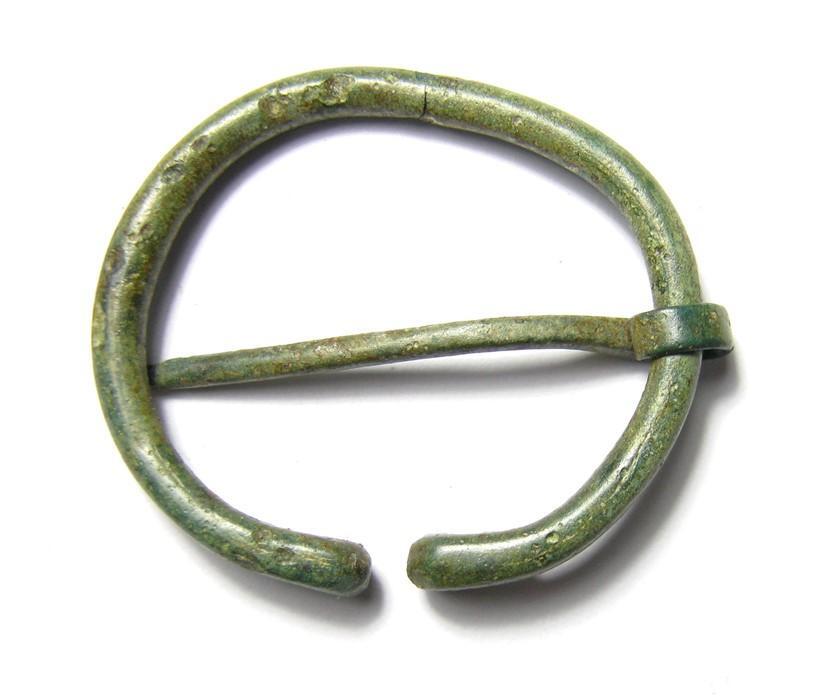 Roman Penannular Brooch. Circa 1st century AD. Copper-alloy, 3.70 grams ...