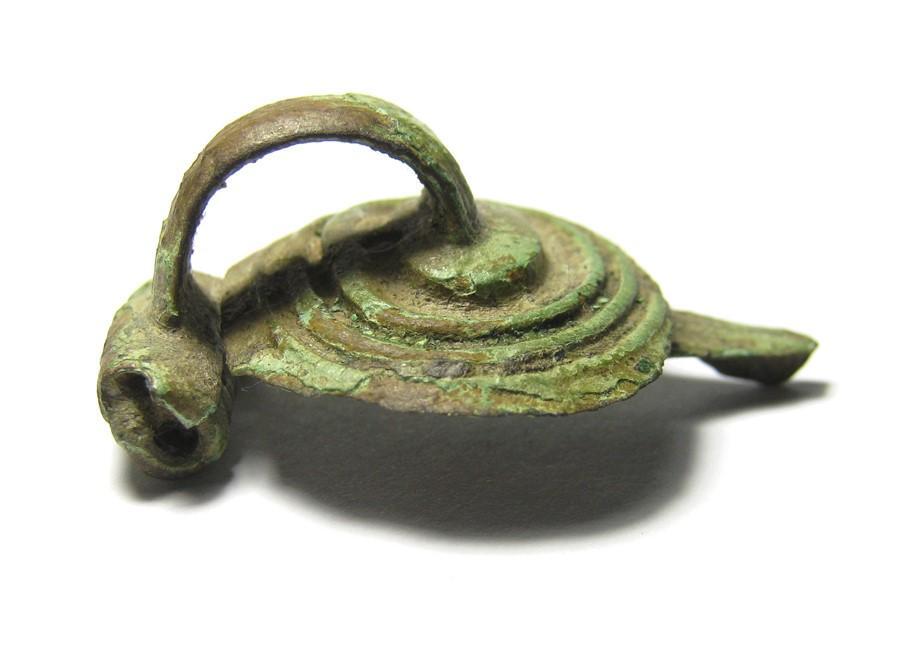 Roman Rosette Brooch. Circa, 1st century AD. Copper-alloy, 14.01 grams ...