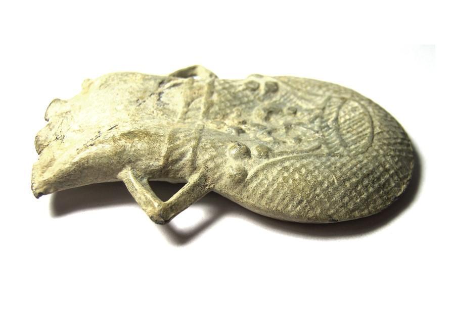 Medieval Pilgrims Ampulla. Circa 15th century AD. Lead, 38.69 grams. 55 ...