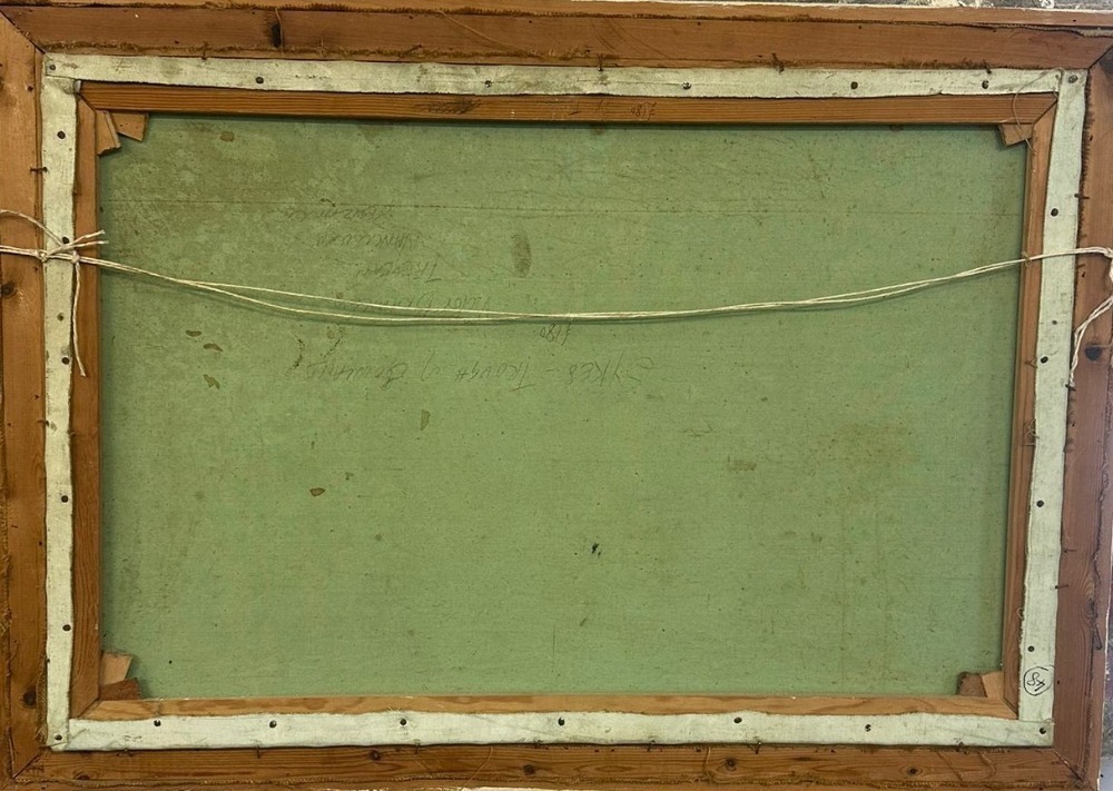 Victor Bramley (1933-2014). Sykes-Trough of Bowland. Oil on canvas ...