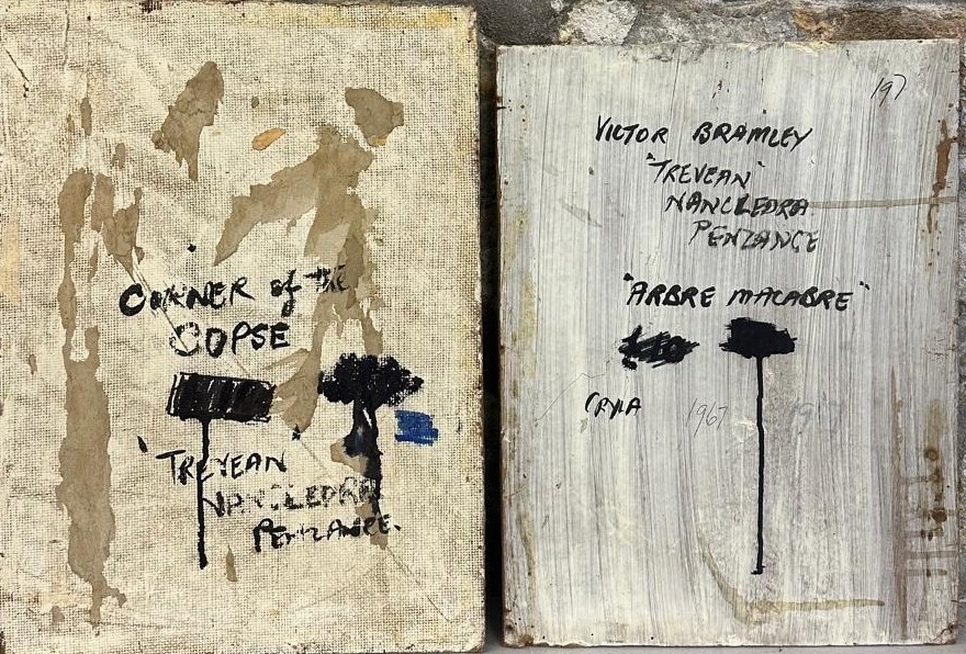 Victor Bramley (1933-2014). Arbre Macabre (1965/7) together with Corner ...