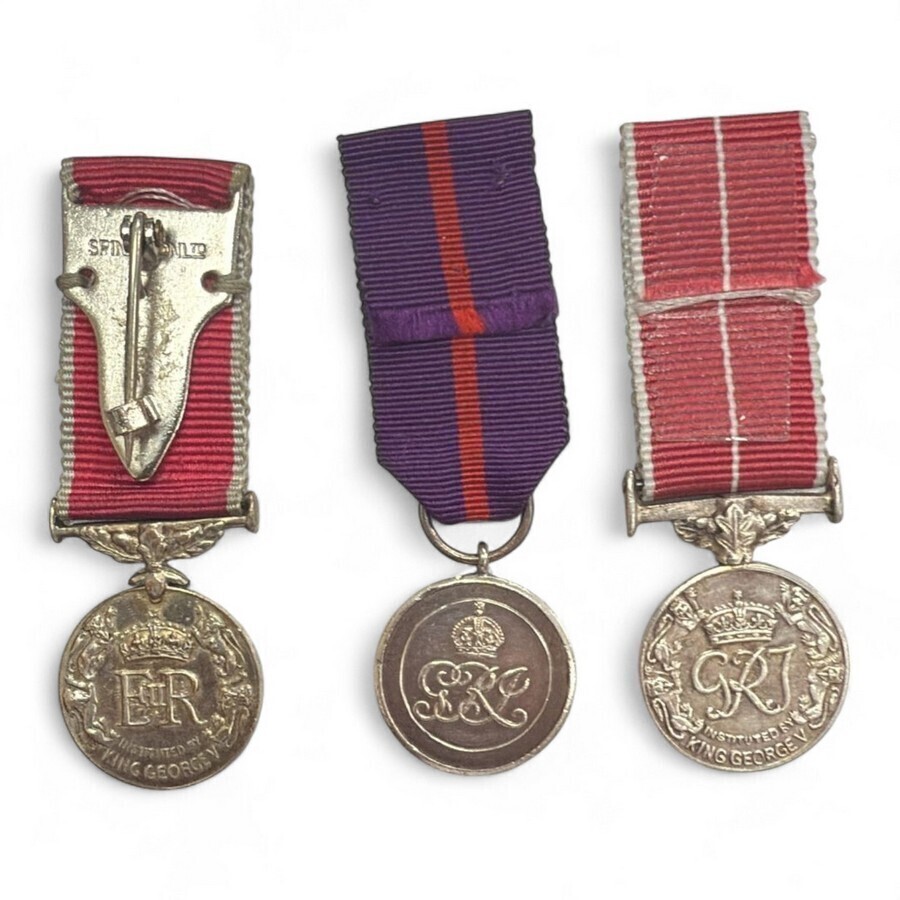 A miniature Member of the British Empire (MBE) medal (Military ...