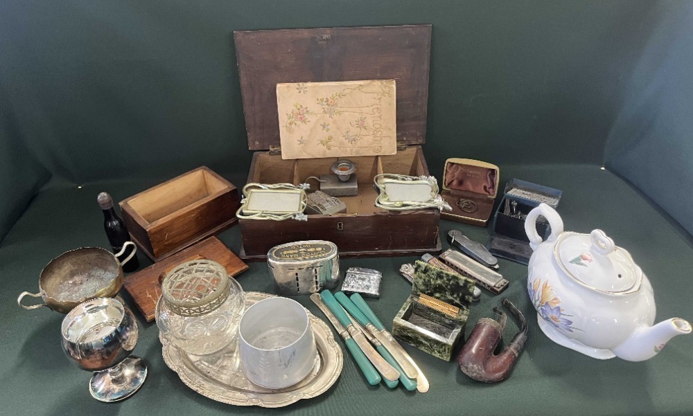 A selection of collectible items