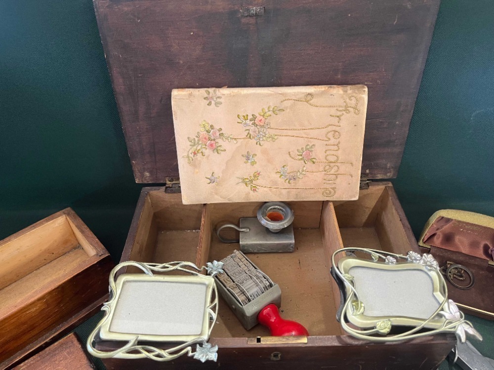 A selection of collectible items