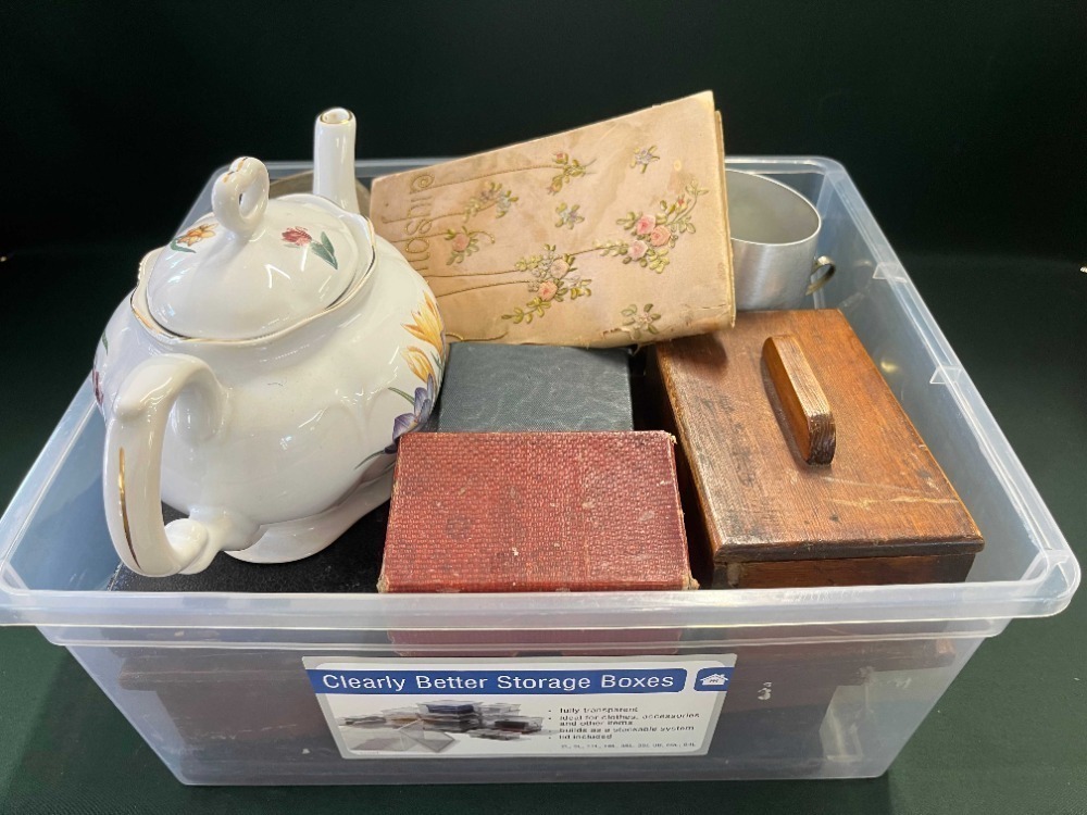 A selection of collectible items