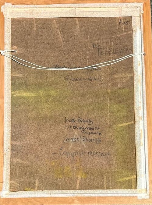 Victor Bramley (1933-2014). Pebblemania III. Oil on board. Signed ...