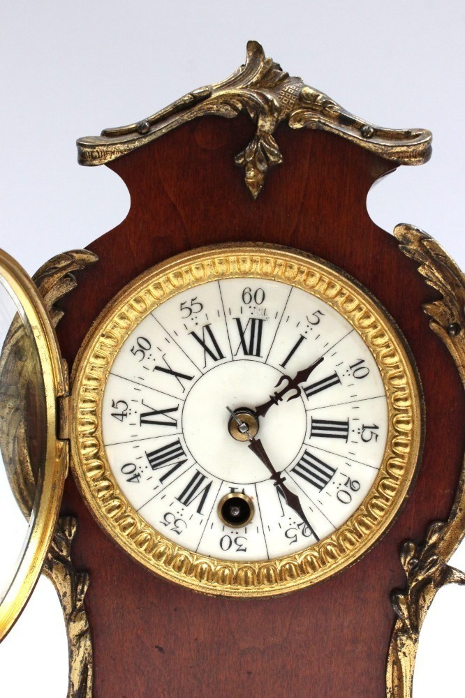 A 19th Century and ormolu mounted French mantel clock with 8 day ...