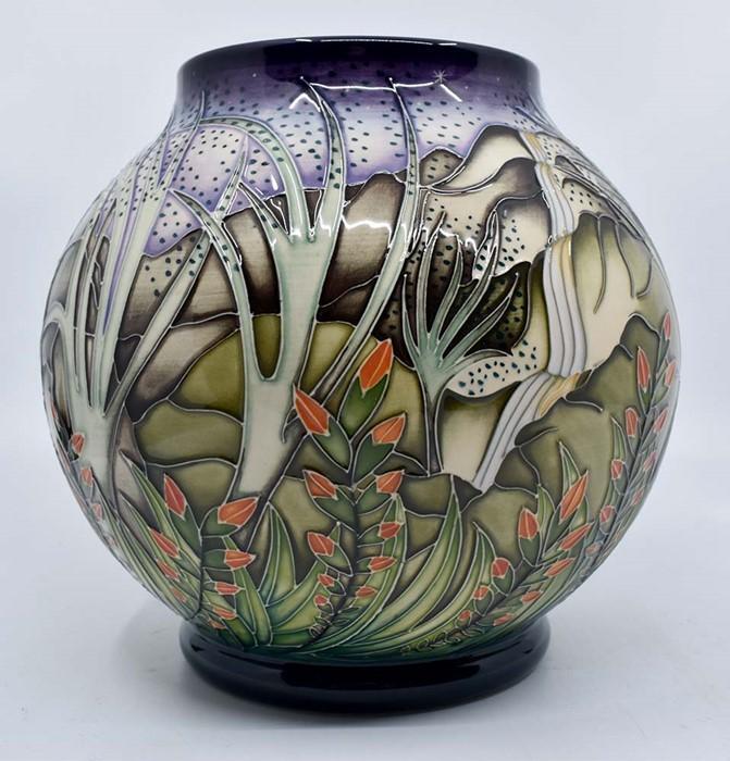 Moorcroft: A Moorcroft trial 'Roig' pattern ovoid vase by Vicky Lovatt ...