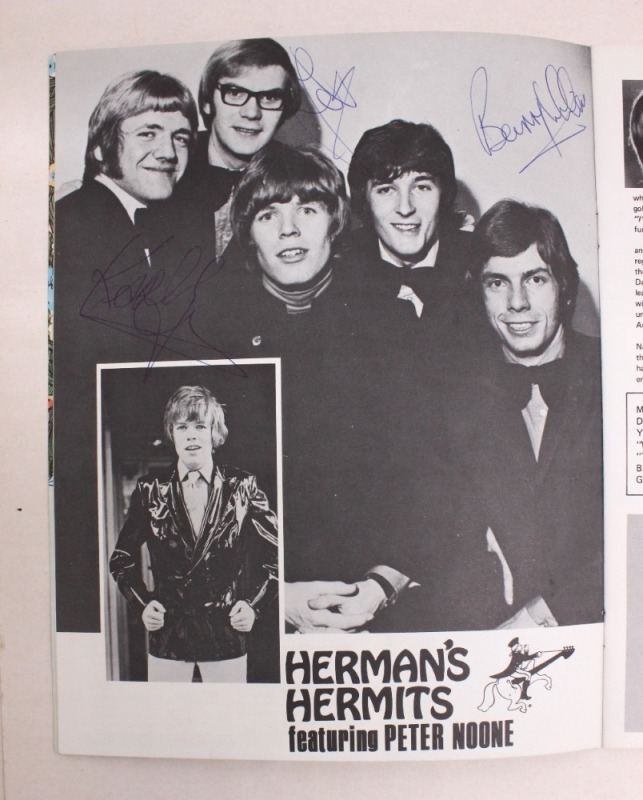 ROCK INVASION - 1960s British Rock Invasion Revisited Signed Tour ...