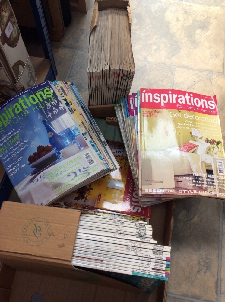 ***WITHDRAWN***A collection of Inspiration magazines from the 1990s.