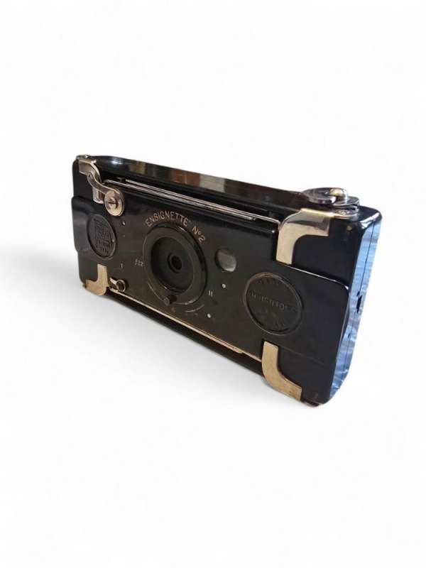 A group of five antique and vintage bellows cameras to in include ...