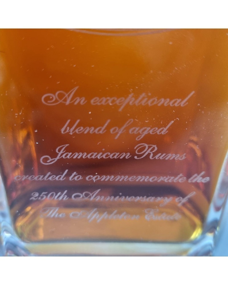 Appleton Estate 250th Anniversary Decanter - Limited Edition Bottle ...