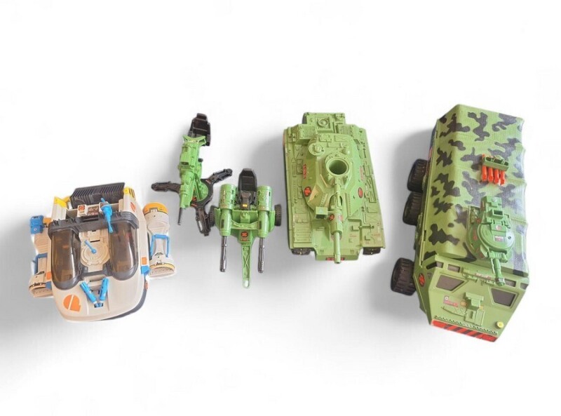 Five Action Force Z & Q vehicles / Armoury. To Include Action Force / Z ...