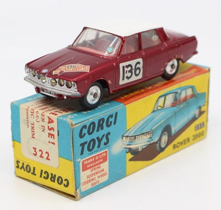 Corgi: A boxed Corgi Toys, Rover 2000, Special Release, No. 252, 1965 ...