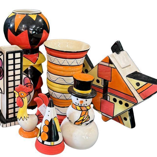 Art Deco style Lorna Bailey for Old Ellgreave Pottery, Burslem ceramics ...