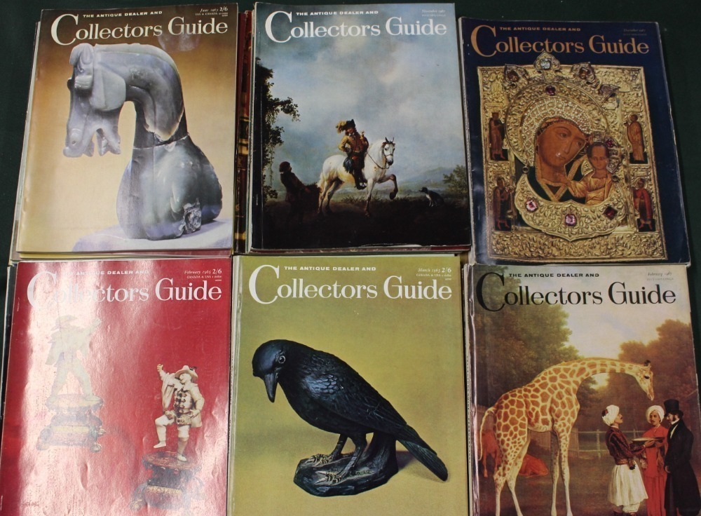 A quantity of 1960's Antique Collector and Collector's Guide magazines