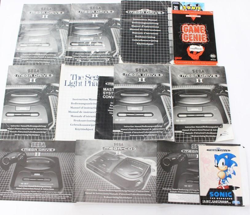Sega: A collection of assorted Sega manuals, books and videos to ...