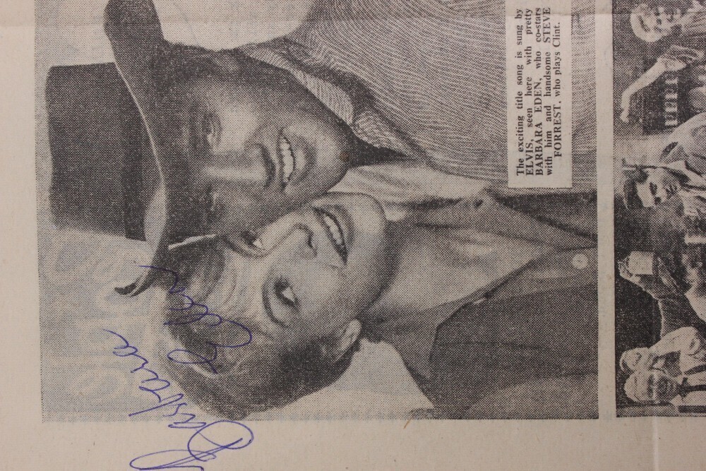 Barbara Eden - Signed Magazine / Newspaper cutting . Barbara Eden (born ...