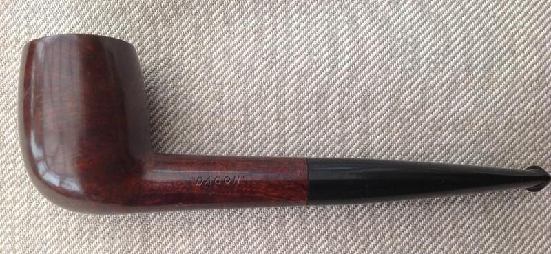 WW2 RAF / SOE Pipe with hidden Escape Compass in stem. Maker marked Dagon