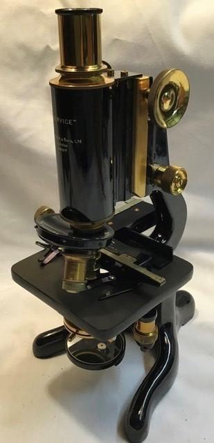 Watson Service Microscope 1931, serial number 46017. Very rare in this ...