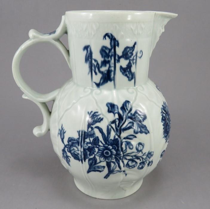 An eighteenth century blue and white transfer-printed porcelain ...