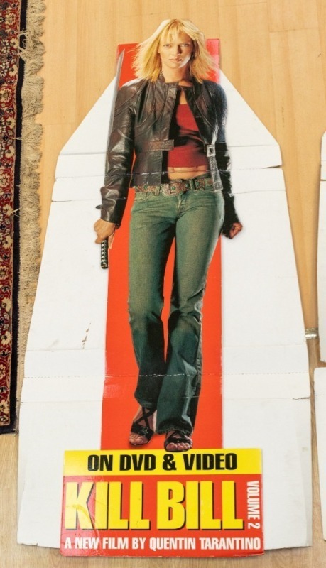 KILL BILL - KILL BILL 2 - 2 X Original Cinema Cut out Standee displays ...